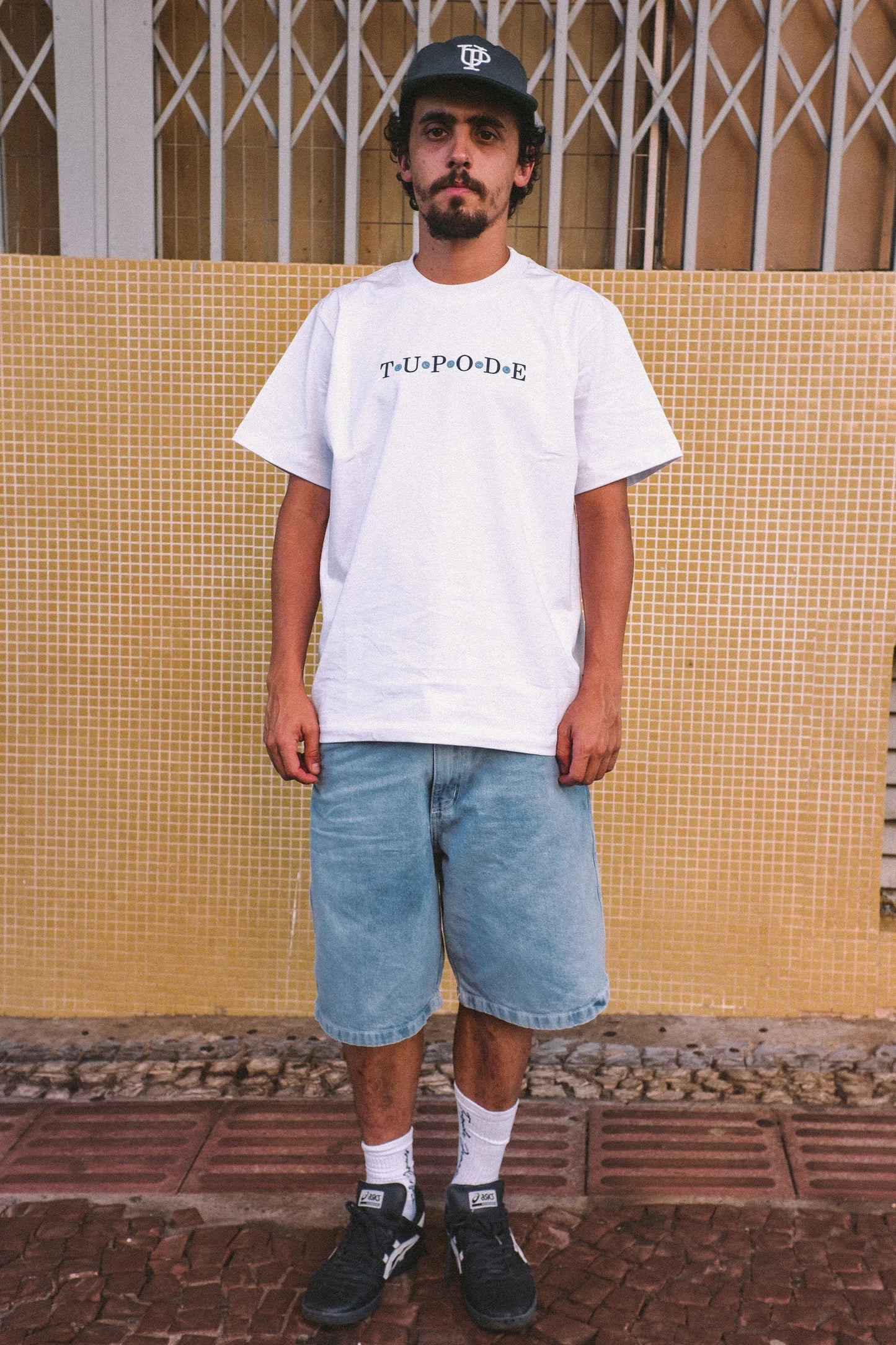 Bermuda Tupode Og Baggy Azul Claro Contraste – Retta Skateshop