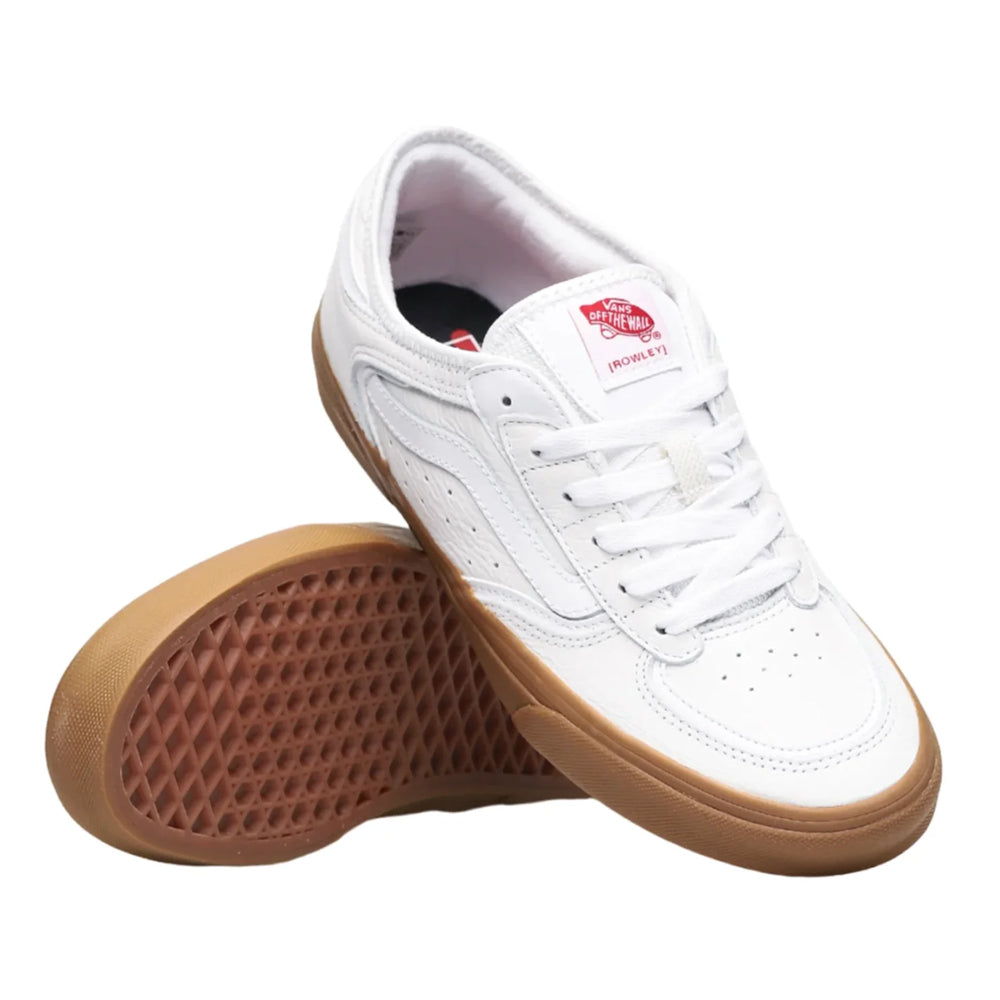 TÊNIS VANS SKATE ROWLEY WHITE/GUM – Retta Skateshop